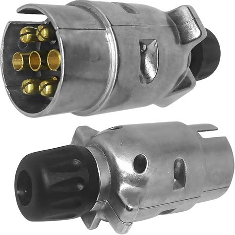WTYCZKA 7PIN WTYK PRZYCZEP PRZYCZEPKI 7 BIEGUNOWA HAKA UNIWERSALNA 12V