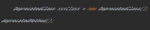 クラスやメソッドを非推奨 deprecated にする IT底辺脱却ブログ