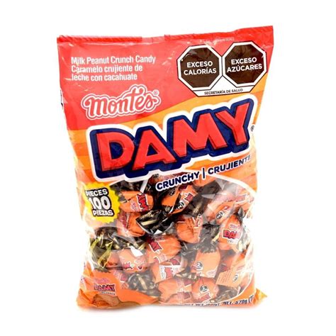 Caramelo Crujiente Montes Damy Leche Con Cacahuate 570 G Walmart