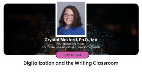 Digitalization And The Writing Classroom