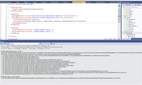 Ef Core Power Tool Issue With Vs 2019 · Issue 908 · Erikej