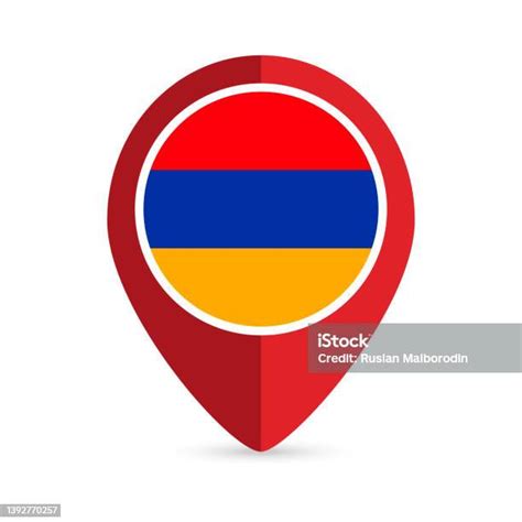 コントリアルメニアとマップポインタアルメニアの旗ベクターの図 アイコンのベクターアート素材や画像を多数ご用意 アイコン アルメニア