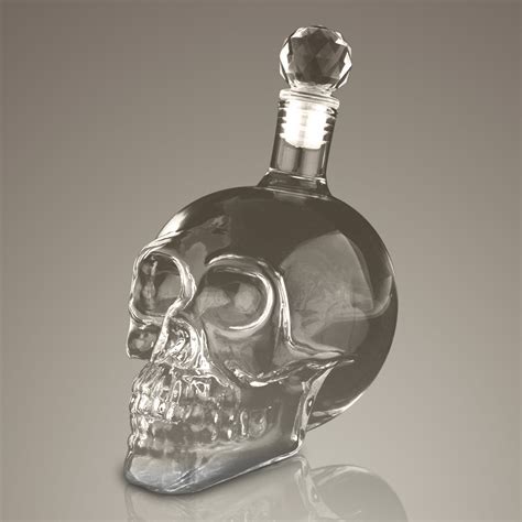 Skull Head 3d Spirit Glass Decanter Rare T Touch Of Modern