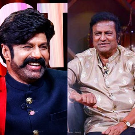 Nbk Mohan Babu బాలకృష్ణ టాక్ షోలో చిరంజీవి పై మోహన్ బాబు చేసిన