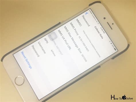 Reset APN Settings On IPhone Plus IPhone Plus G LTE Not Working