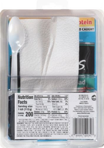 Starkist Lunch To Go Deli Style Tuna Salad Kit 4 Oz Kroger