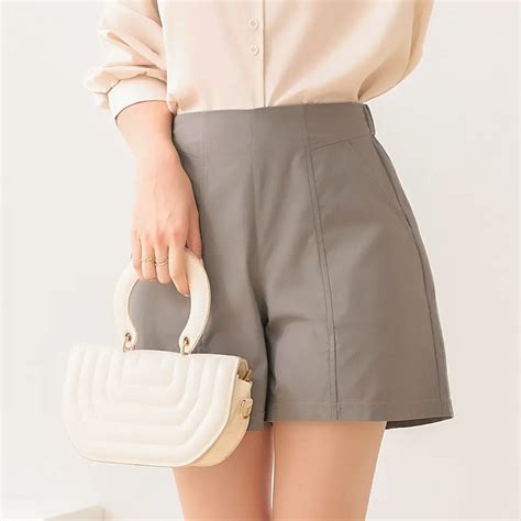 逆天長腿百搭休閒涼感短褲 Mydress 時裳韓風