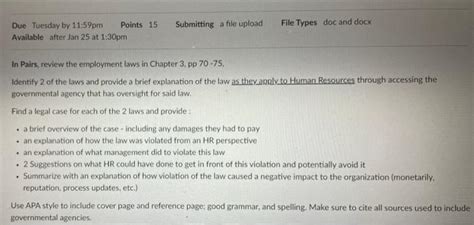submitting a file upload file types doc and docx due