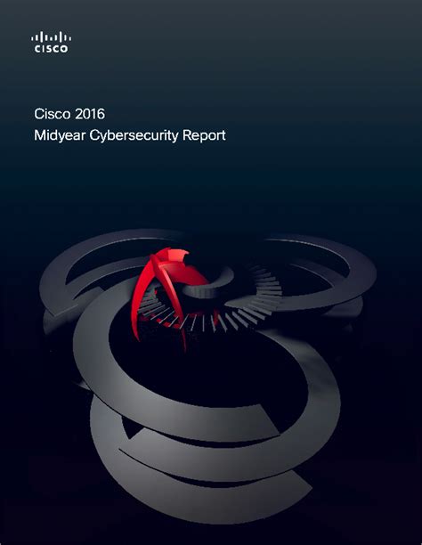 Cisco 2016 Midyear Cybersecurity Report