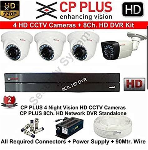 CP Plus 2 4MP CCTV CAMERA COMBO Rs 9780 Combo Weigh Shoppe ID 23079404291