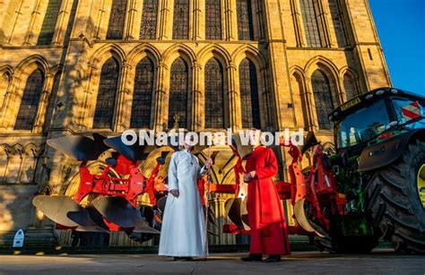 39917593 Ripon Cathedral Plough Sunday Service Pictured The Right Revd