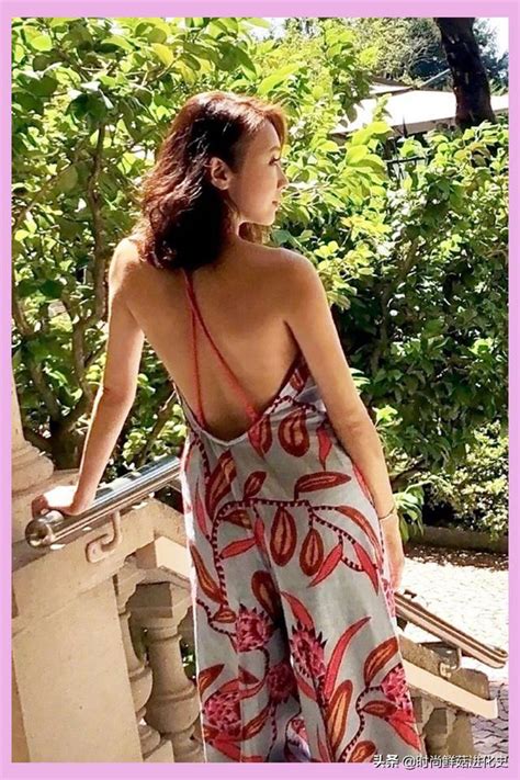 48歲黎姿曬近照，年近半百身姿曼妙氣質好，靠清淡飲食get好身材 每日頭條