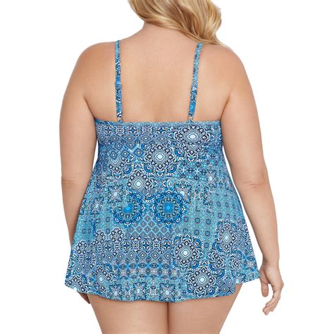 Find Plus Sized Swimdresses And Swimsuits At