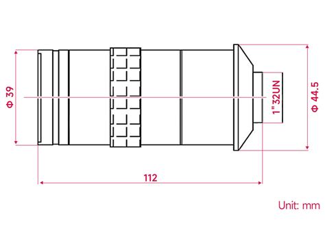 Buy 100x Microscope Lens For Raspberry Pi Cameras With C CS Mount At