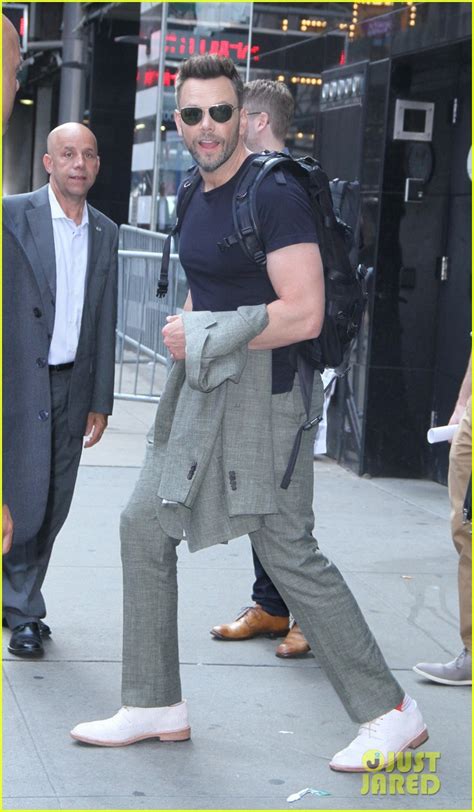Joel Mchale Shows Off His Big Biceps In New York City Photo 4116060