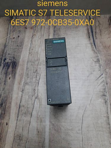 Купить Siemens Simatic S7 Teleservice 6es7 972 0cb35 0xa0 Tsa Ii Modem