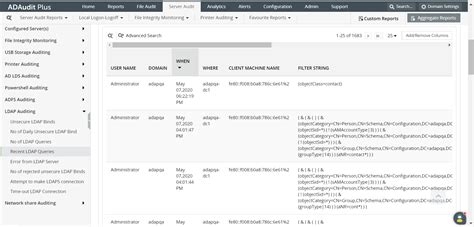 Come Eseguire Laudit Delle Query Di Ldap Adaudit Plus Di Manageengine