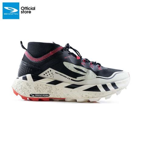 Jual 910 Nineten Sepatu Trail Running Yuza Matterhorn 2 0 Hitam Putih