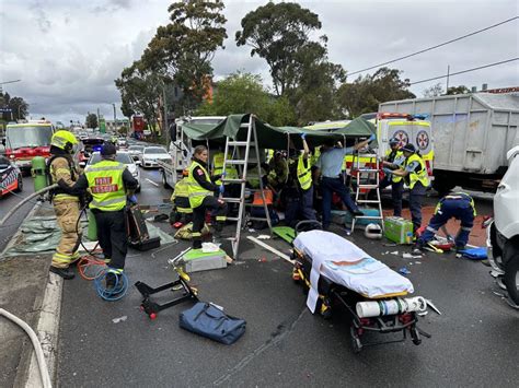 Fire And Rescue Nsw Frees Motorcyclist Critically Injured In Multi