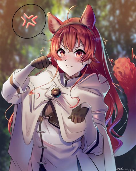 Safebooru 1girl Absurdres Ahoge Anger Vein Animal Ears Black Hairband