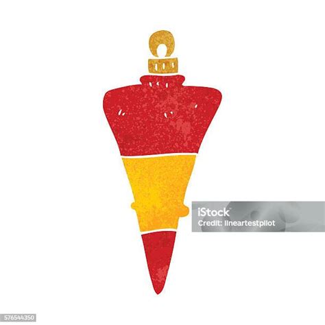 Dekorasi Natal Kartun Retro Ilustrasi Stok Unduh Gambar Sekarang