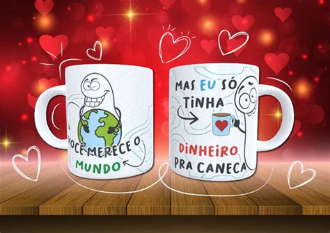 Caneca Flork Você Merece o Mundo Elo Produtos Especiais