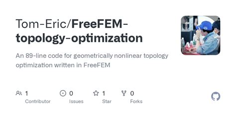 Github Tom Eric Freefem Topology Optimization An 89 Line Code For Geometrically Nonlinear