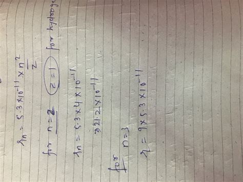 12 8 The Radius Of The Innermost Electron Orbit Of A Hydrogen Atom Is 5
