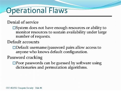 Csc 482582 Computer Security Secure Design Principles Csc