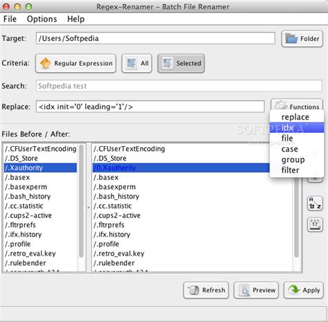 Regex Renamer Download Mac Softpedia