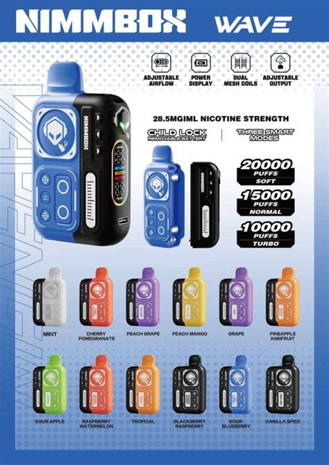 Nimmbox Wave Starter Kit 20000 Puffs
