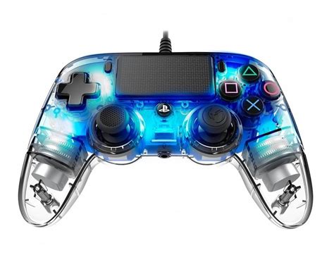 Control Alambrico Nanco Para Ps4 Led Azul Nuevo Bsg Envío Gratis