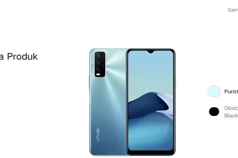 Spesifikasi Dan Harga Vivo Y20S Dengan Harga 3jutaan Sudah Dilengkapi Dengan RAM 8GB Dan ROM