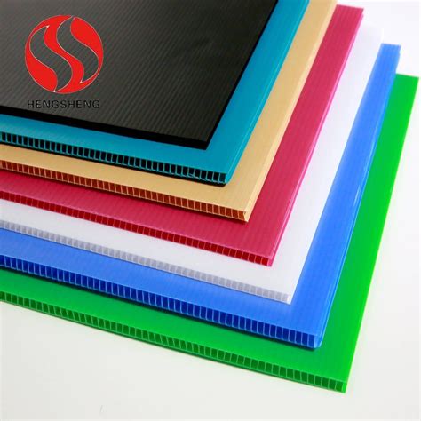 Fire Flaming Retardant Ristance Construction PP Corrugated Plastic