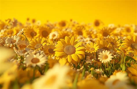A Cluster Of Spring Blossoms Accompanied By A Text Banner Displayed