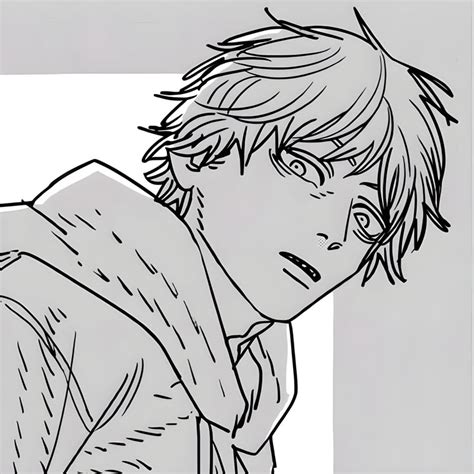Denji Chainsaw Man Manga Drawing Chainsaw Aesthetic Anime