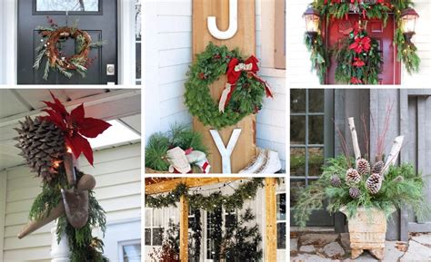 Budget Friendly Outdoor Homestead Christmas Decor