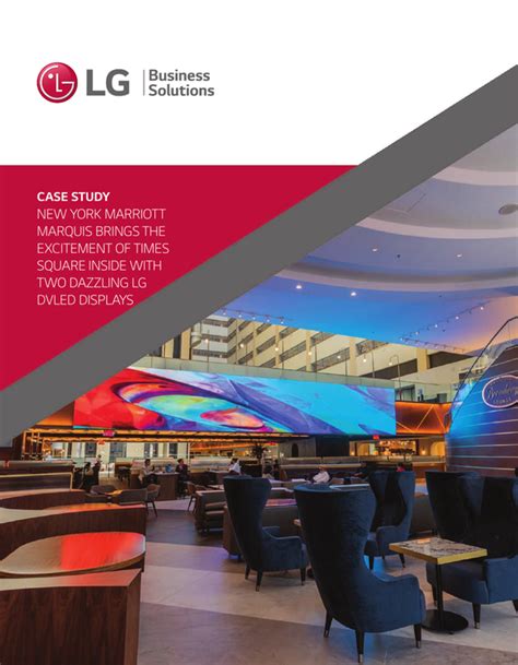 Case Study Marriott Marquis Hotel In Times Square