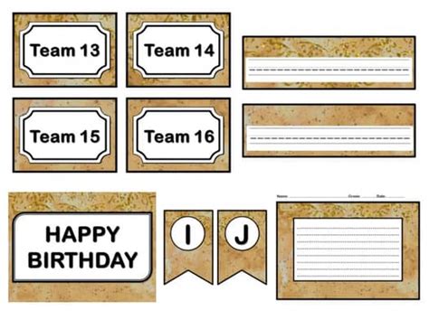 400 Vintage Mandala Classroom Décor Pack 99 25 Resources Set 1