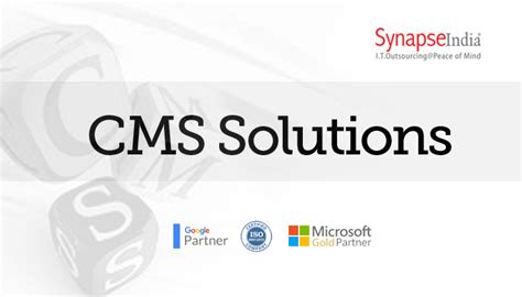 Cms Solutions Provider Company — Custom Solutions From Synapseindia