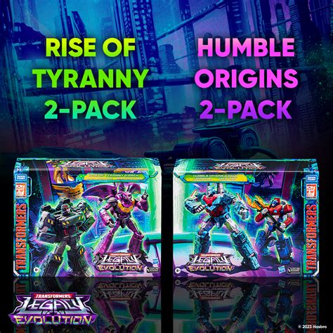 Transformers Legacy Evolution 2 Packs Depict Leader Origins