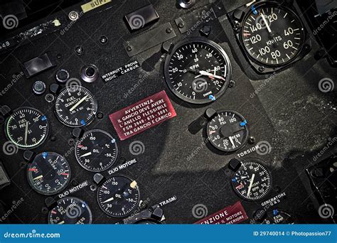 Instrumentation Helicopter Stock Illustration Illustration Of Needle