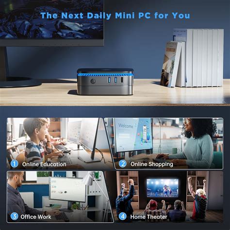 Nipogi Mini Pc Alder Lake N97 Jusquà 3 6ghz 16 Go Ddr4 512 Go M 2 Ssd
