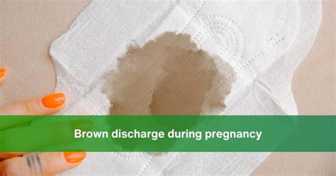 Brown Discharge During Pregnancyshould You Worry 10 Causes