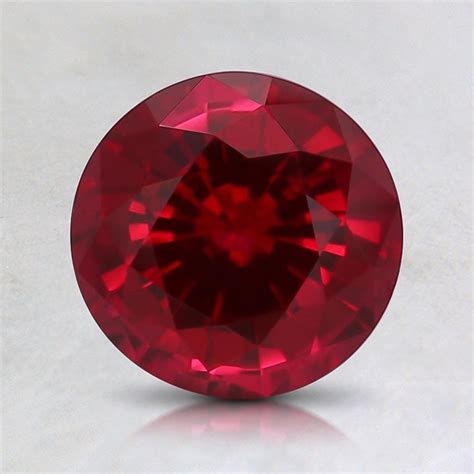 7mm Round Lab Created Ruby Rylc7 0rd3