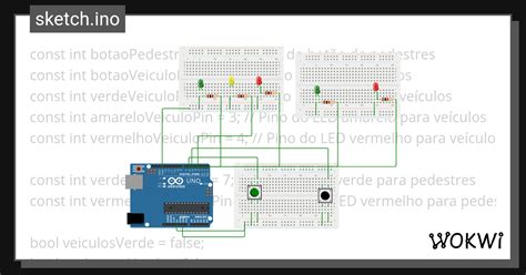 Sem Foro Wokwi Esp Stm Arduino Simulator