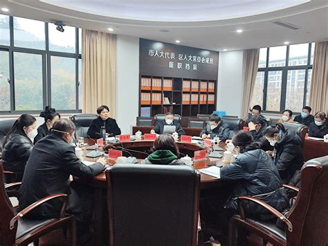 工作回顾 精心准备市六届人大代表江津联系组议案建议发展全区会议室