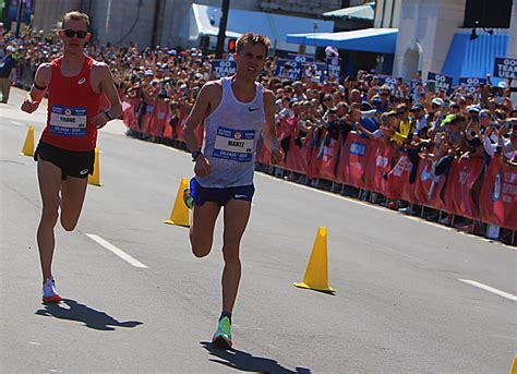 Conner Mantz Clayton Young Go 1 2 At Olympic Marathon Trials