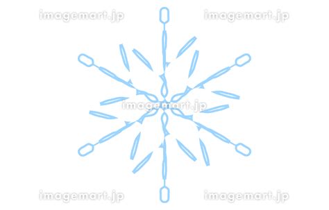 青い雪の結晶のベクターイラスト 132405090 イメージマート