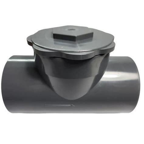 Clapet anti retour à battant Ø 63 PVC Pression Piscine Eaux usées Eau
